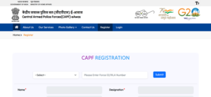 e awas capf gov in 2025: Central Armed Police Forces (CAPF) eAwas ...